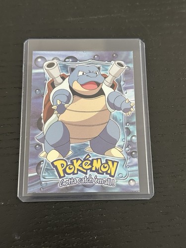 Blastoise #09 Stage 2 Topps Pokémon Card E9 of 12 (1999) Vintage ...