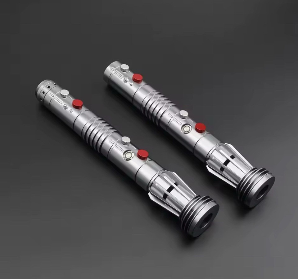 Star Wars Rgb Darth maul Duel Ready Lightsaber Metal Hilt Smooth Swing ...