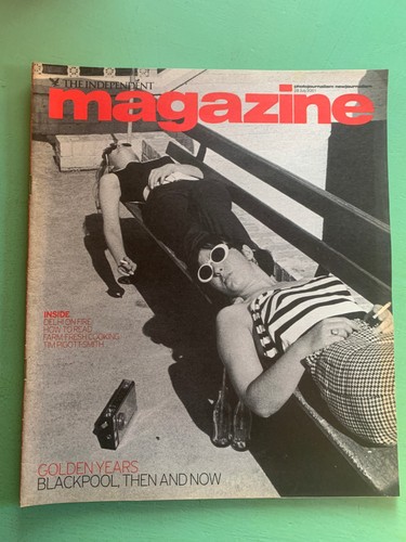 INDEPENDENT magazine 28-July-2001 BLACKPOOL Tim Pigott-Smith Model ...
