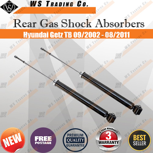 2 x REAR SHOCK ABSORBERS For Hyundai Getz TB 9/02-08/2011 | eBay Australia