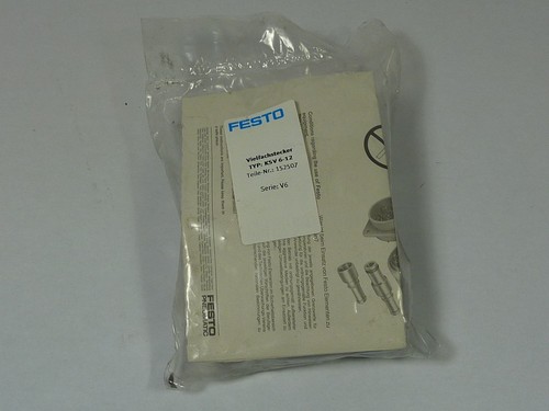 Festo KSV6-12 Multi-Plug 152507 NEW | eBay