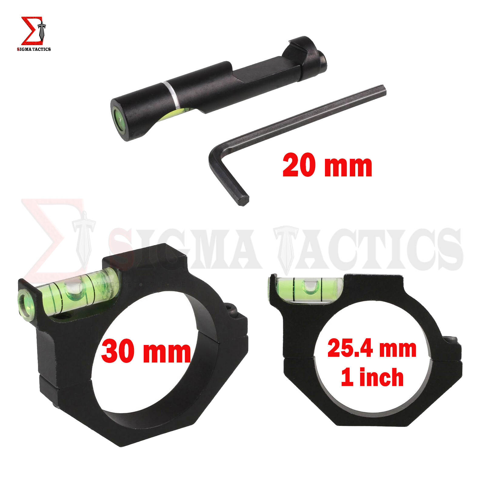 Alloy Bubble Spirit Level Rifle Scope Laser Ring Hold for 30mm or 1 ...