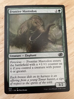 MTG Frontier Mastodon Jumpstart 2022 #663 Regular Common NM/M | eBay