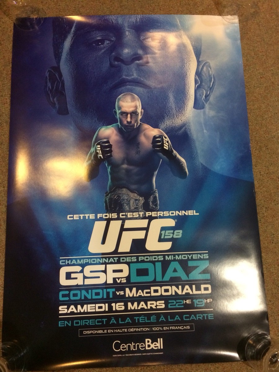Ufc 167 Poster