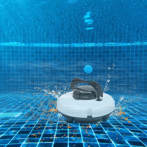 Swim Pool Cleaning Machine Cordless Pool Vacuum Cleaner Auto Pool Robot ...