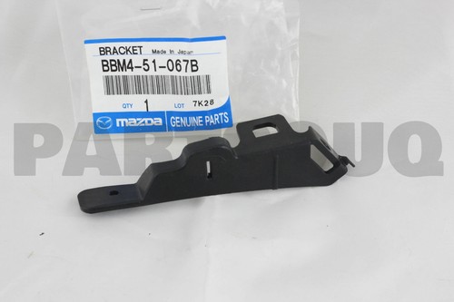 BBM451067B Genuine Mazda BRACKET(R).BUMPER BBM4-51-067B | eBay
