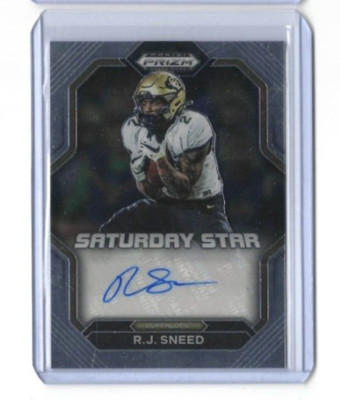 2023 Panini Prizm Draft RJ SNEED Saturday Stars Rookie Auto RC SP | eBay