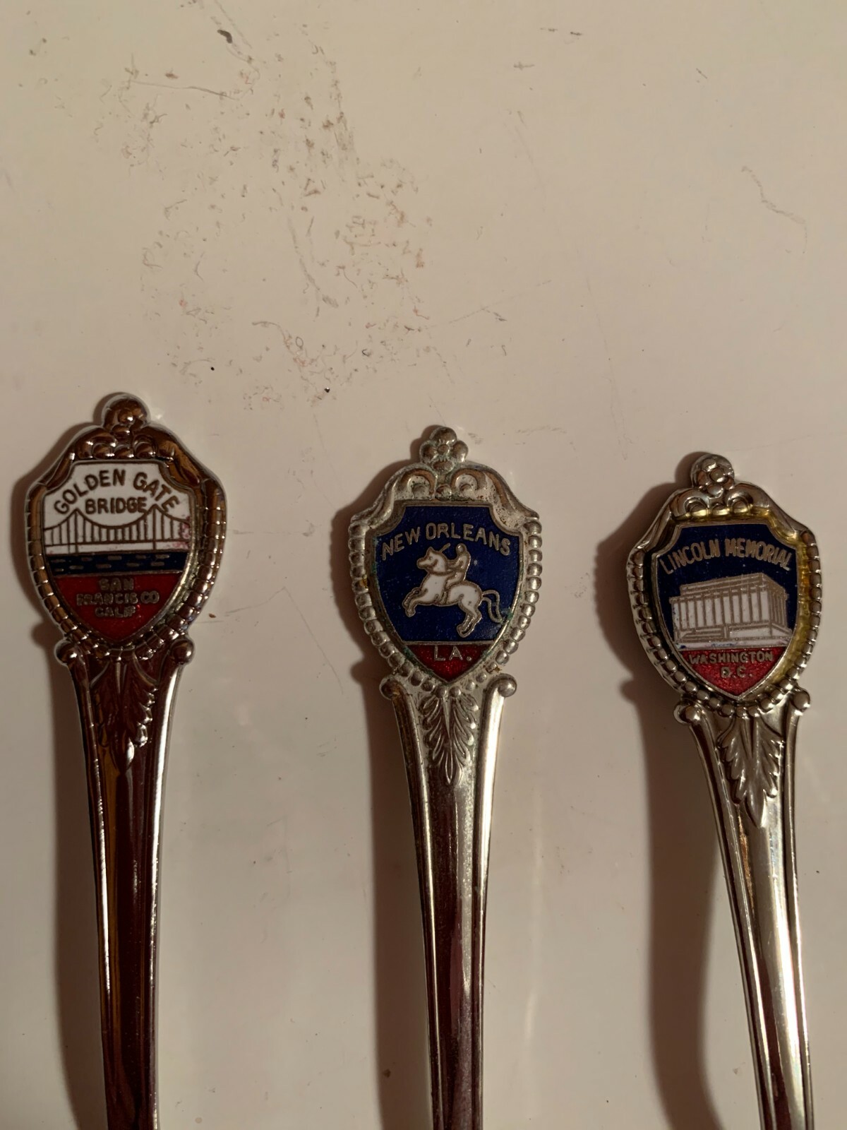 Vintage Collector Souvenir Spoons Lot Of 3 Different Souvenir Spoons | eBay