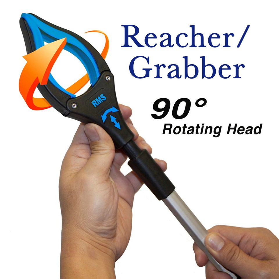 RMS Handi-Grip Reacher Grabber Aid w/4 Color Choices / 26", 32", 19" or ...