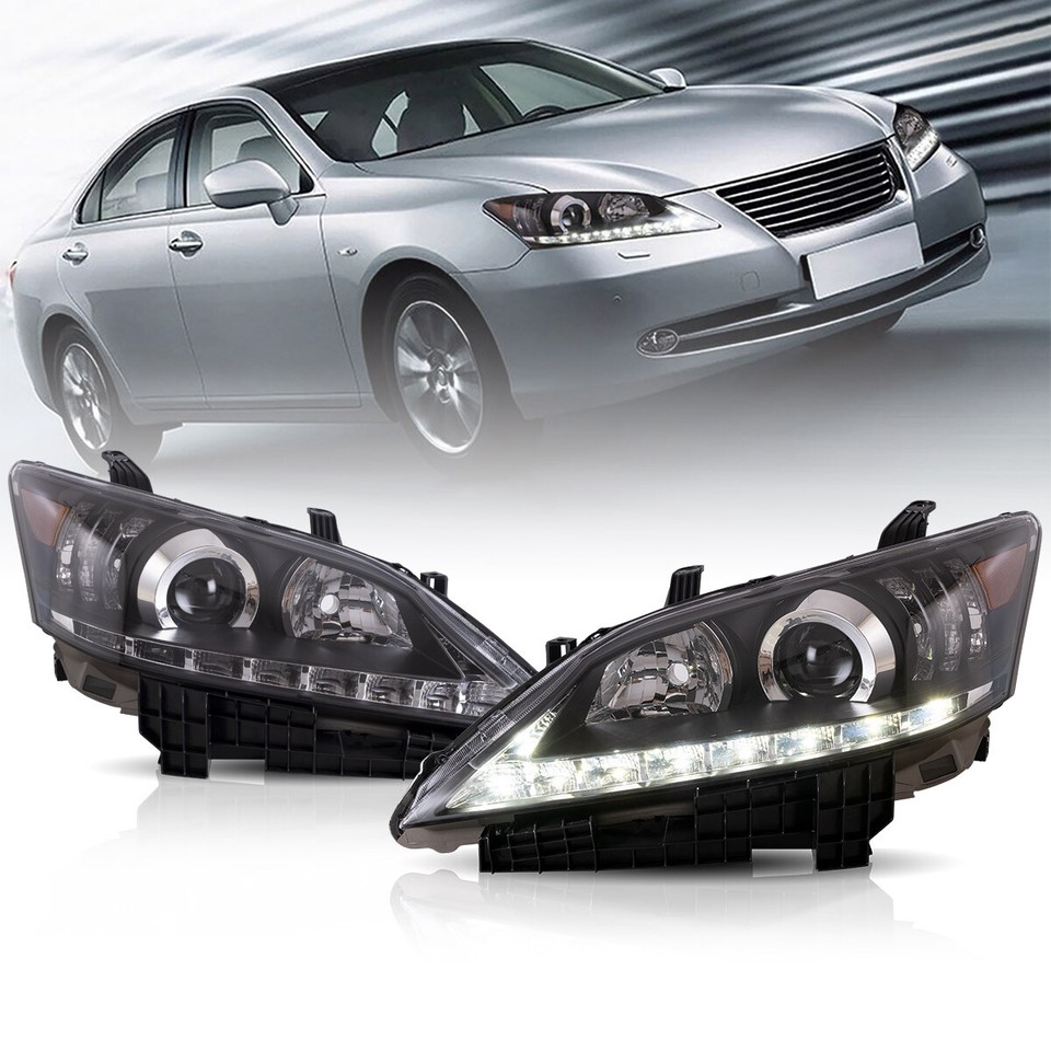 Headlamp Assembly For 2010 2011 2012 Lexus ES350 ES 350 LED DRL ...