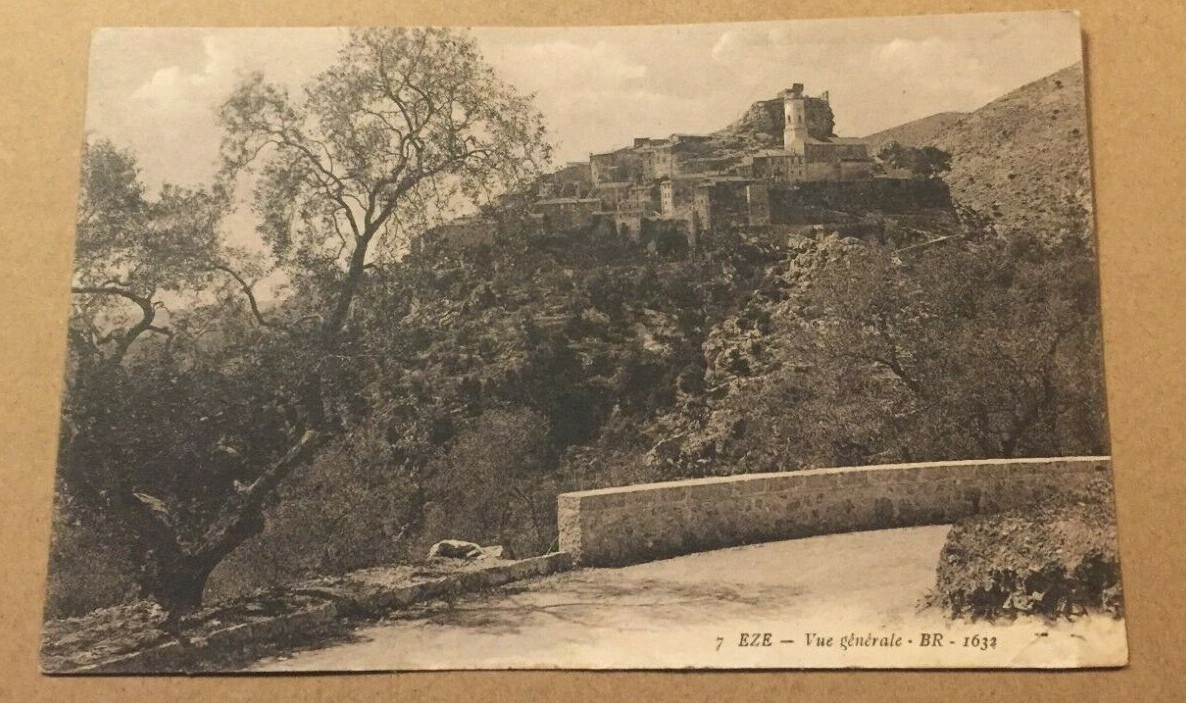 VINTAGE UNUSED POSTCARD GENERAL VIEW, EZE, FRANCE - | eBay