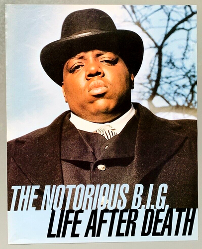 THE NOTORIOUS B.I.G. 1997 ADVERT LIFE AFTER DEATH Bad Boy Entertainment ...