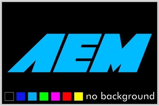 AEM Sticker Decal Car Racing Intake Automotive Window Vinyl Truck ...