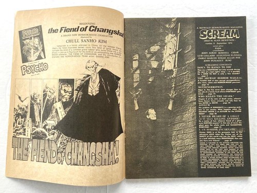 Scream #9 Horror Magazine Skywald Pub. "I Am Horror Incarnate!" Sept ...