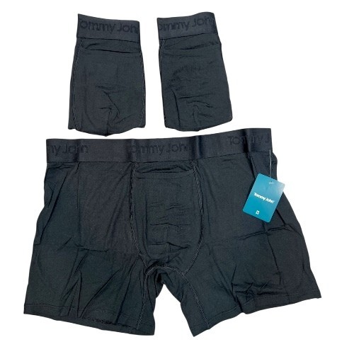 3 Pack Tommy John 4" Second Skin Boxer Trunks Supportive Contour Pouch ...