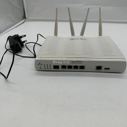 DrayTek Vigor 2862Ln LTE 3G/4G VDSL2/ADSL2+ Router WAN/DSL PSU + VAT | eBay