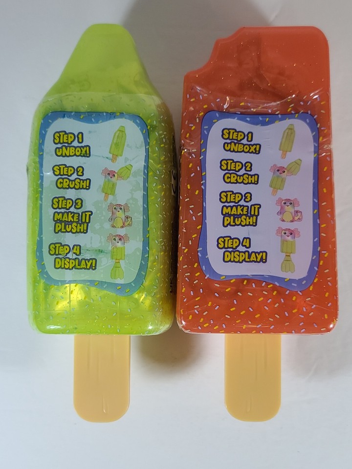 2x Funrise Crushie Fluffies Series 1 Surprise Mystery 10" Plush Stuffed ...