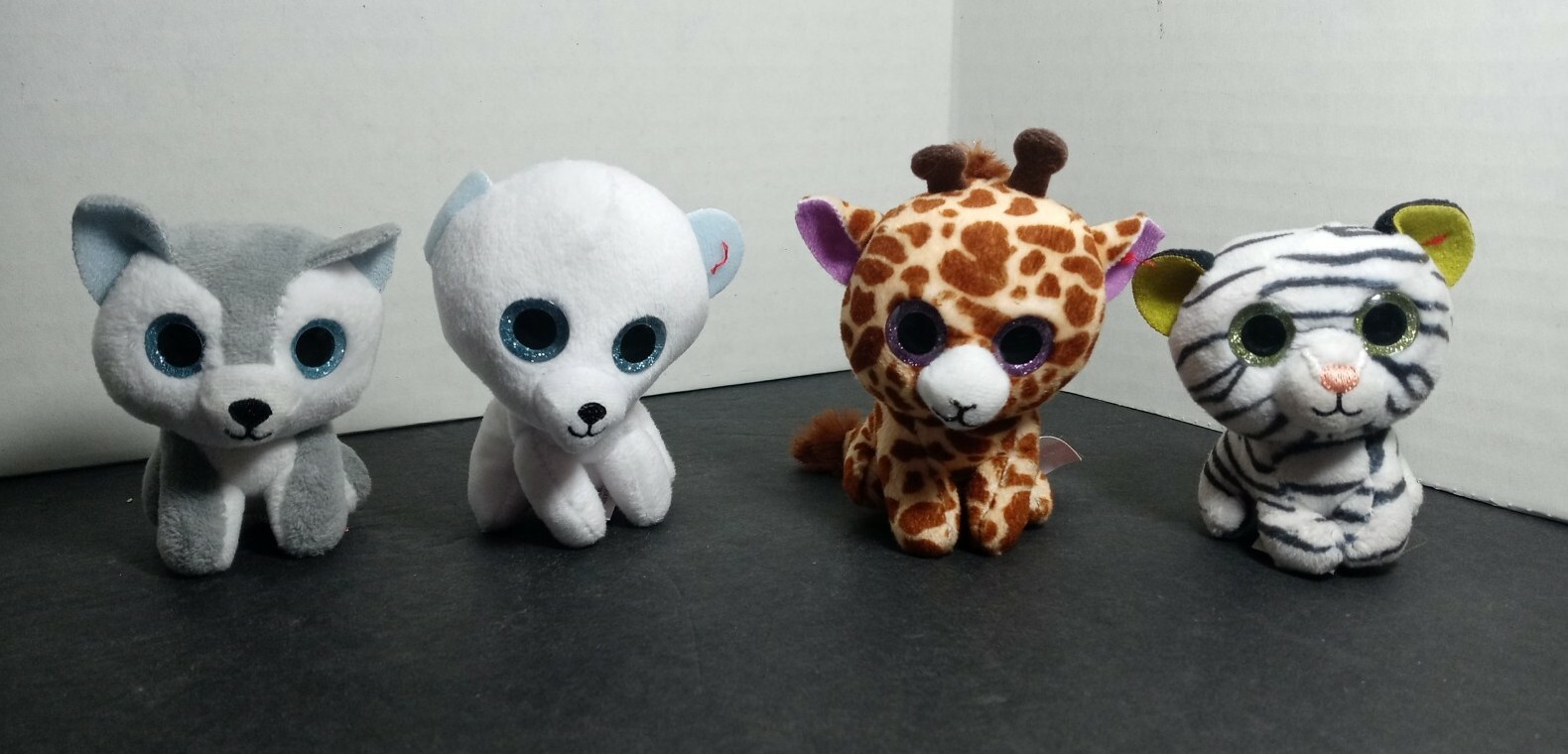 Lot of 4 TY BEANIE Boo Plush Toys Beanie Babies Boo Twigs Frostness ...