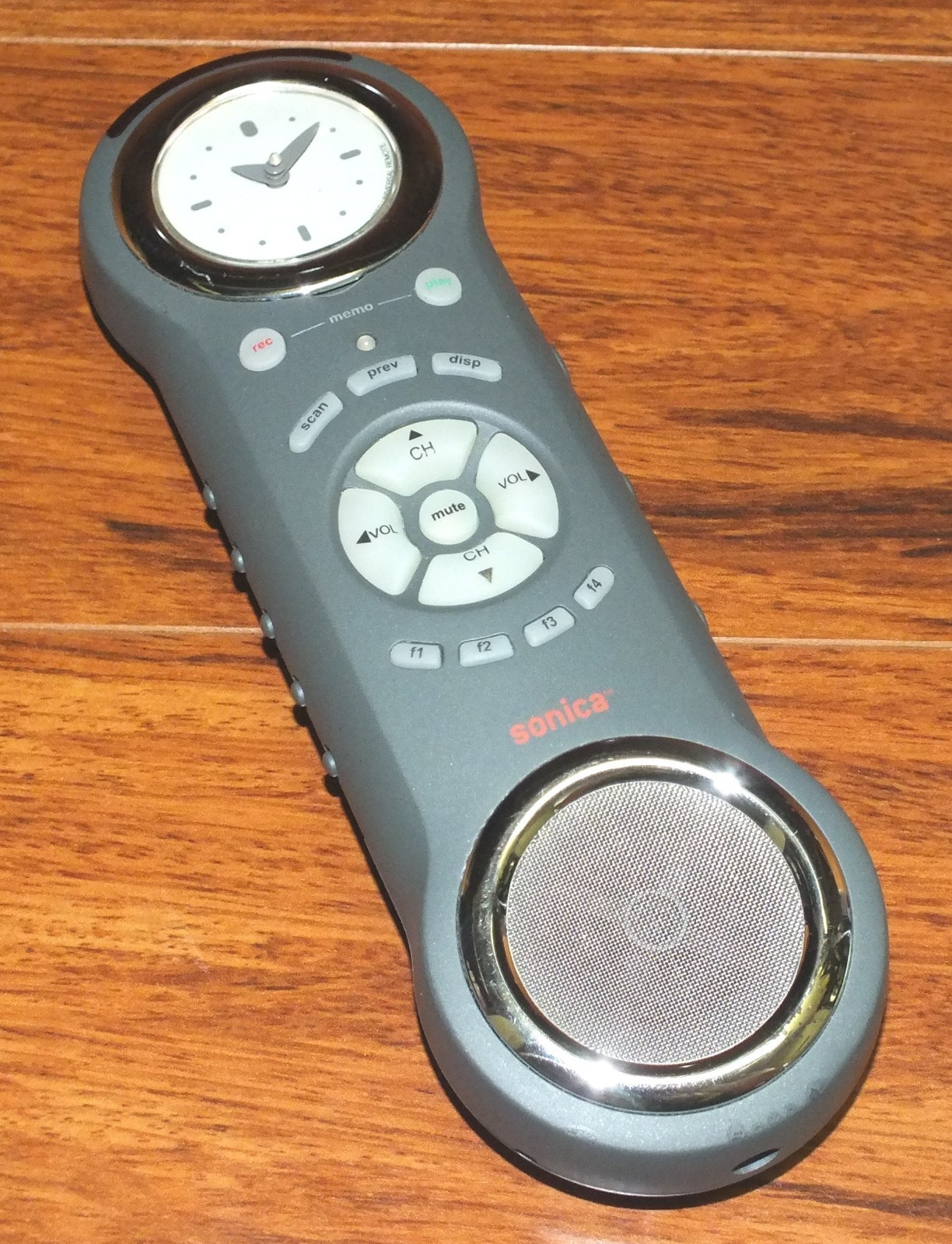 Sonica Voice Activated Universal Pre-Programmed Remote Control By Refac ...