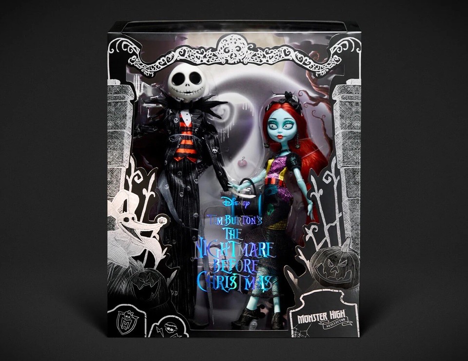 Monster High Jack And Sally Dolls Brand New In Original Mattel Box ...