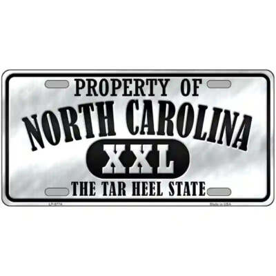 Property of North Carolina The Tar Heel State North Carolina Metal Sign ...
