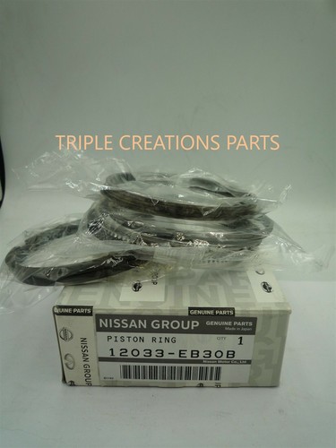 Genuine Nissan 12033-Eb30B Ring Set Piston 12033Eb30B OEM | eBay