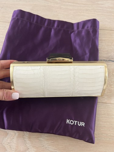 KOTUR for J.Crew Collection - ivory skin / gold hardware $450 | eBay