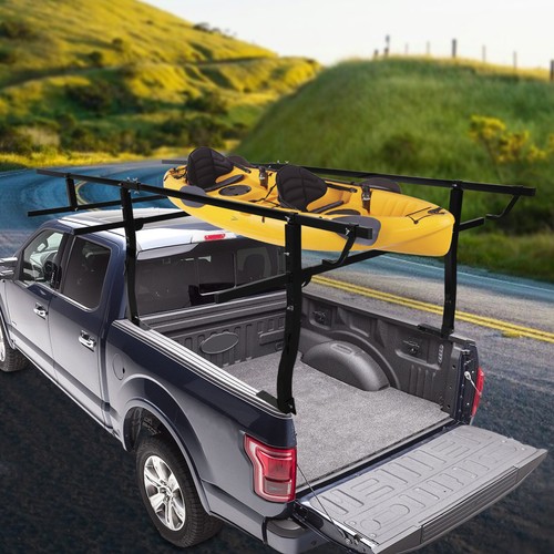 Premium Heavy-Duty Black Ladder Racks Adjustable for Pickup Truck ...