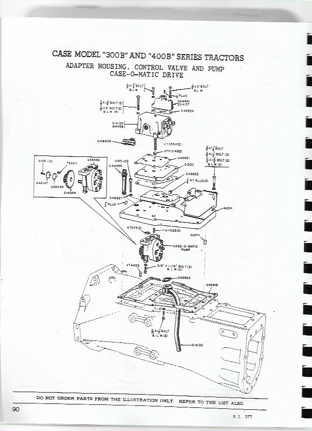 Case 310B 300B 311B 400B 410B 411B Tractor Parts Manual Catalog | eBay