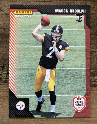 2018 Panini Instant Mason Rudolph RPS First Look Rookie Card RC SP 1/ ...