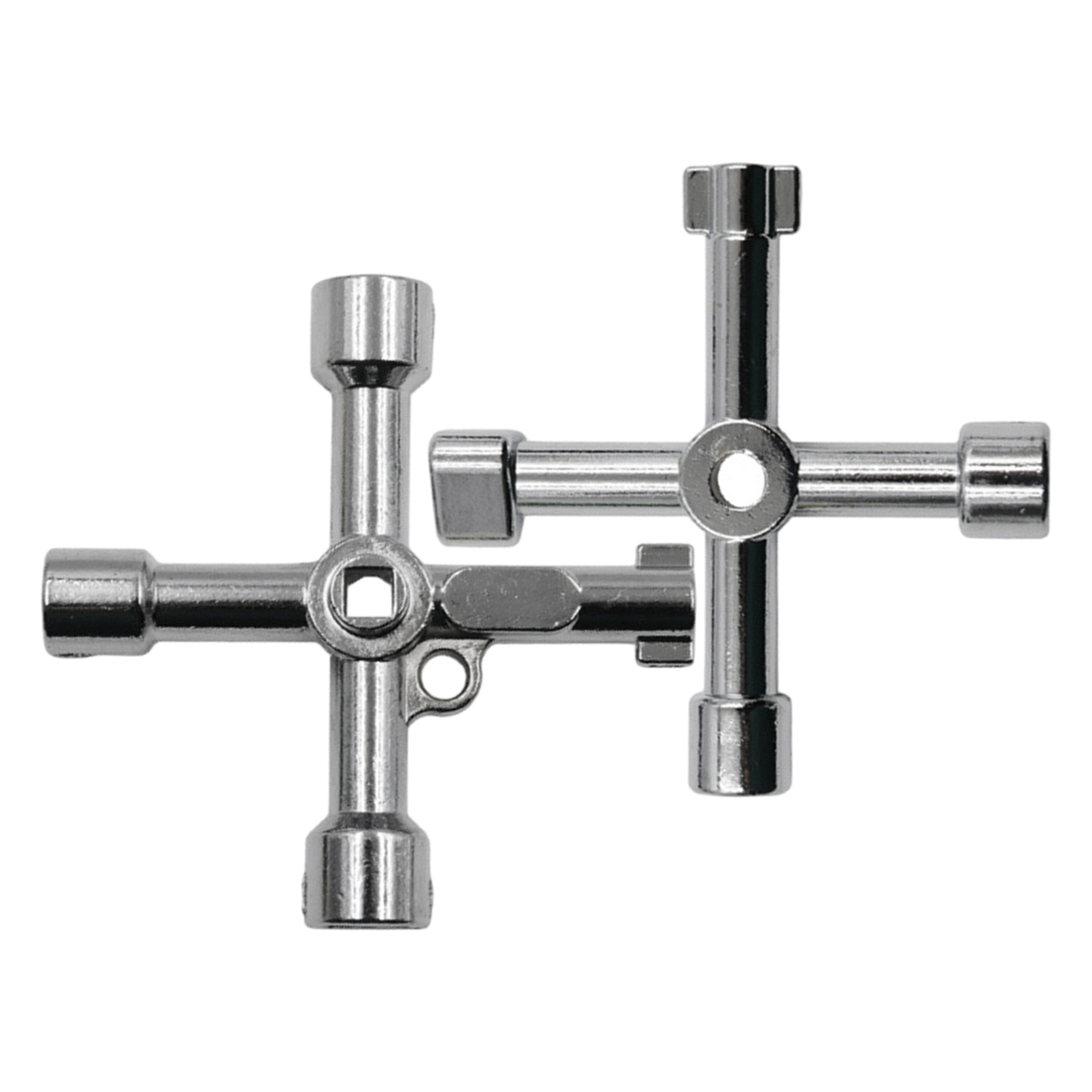 2pcs Radiators 4 Way Portable Hand Tool Multifunctional Utilities Key ...