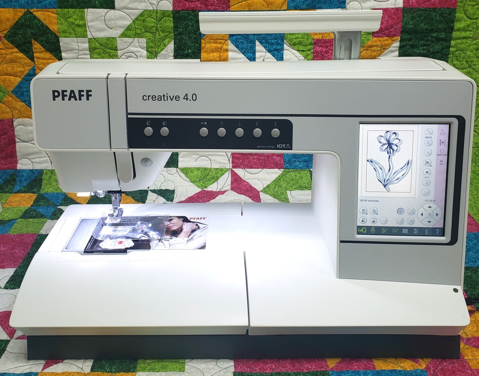 Pfaff Creative 4.0 sewing Machine *optional embroidery unit available ...