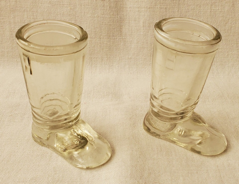 Vintage 1984 Shackman NY Green Glass Santa Clause Candy Container ...