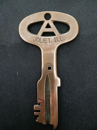 Folger Adam Prison Key, Joliet, Illinois | eBay