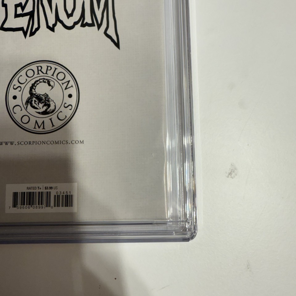 Venom 24 CGC 9.8 scorpion comics edition trade cover 279/1500 | eBay