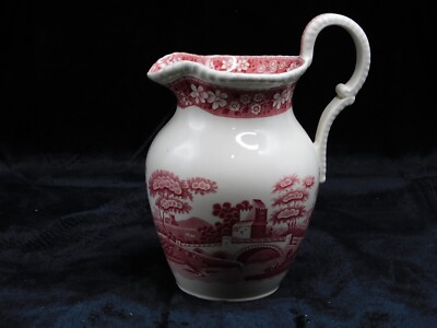 Spode Pink Tower Pitcher / Jug 32 oz | eBay