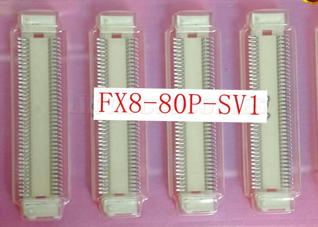 10PC FX8-80P-SV1 Connector board-to-board male header 80pin0.6MM pitch ...