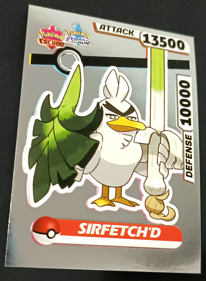 CARD POKEMON EE VOL. XV #16 SIRFETCH'D 2020 Galar PERU South America ...