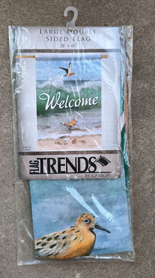 NEW FLAG TRENDS BY CARSON HOME ACCENTS LARGE DOUBLE SIDED 28''X40 ...