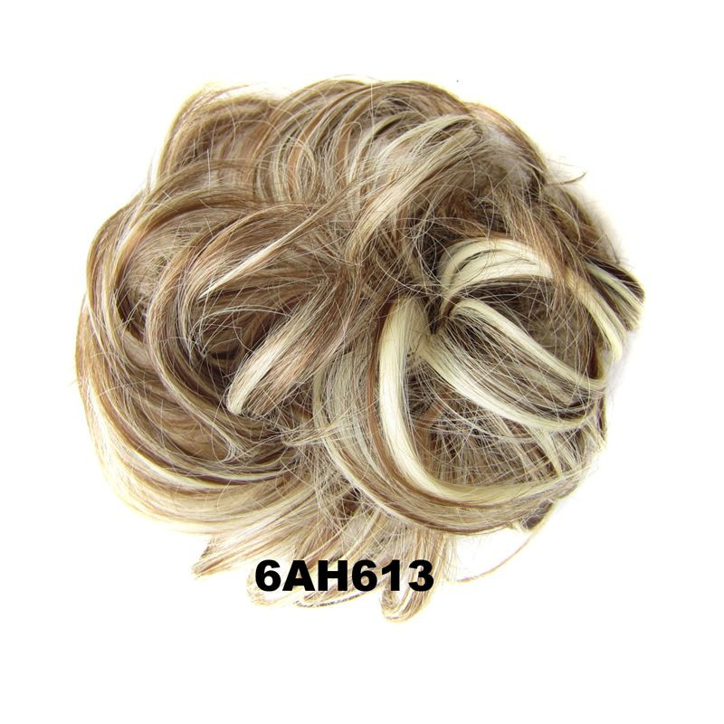 Scrunchie Haargummi Zopf Haarteil Haarverdichtung Haarband Zopfgummi 45 ...