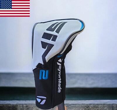 New TaylorMade Golf Sim 2 Driver Head Cover - Black/White/Blue | eBay