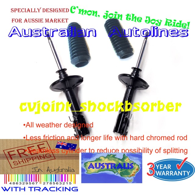 1 Pair Struts Toyota Starlet Ep91 Front Shock Absorbers 3/96-10/99 for ...