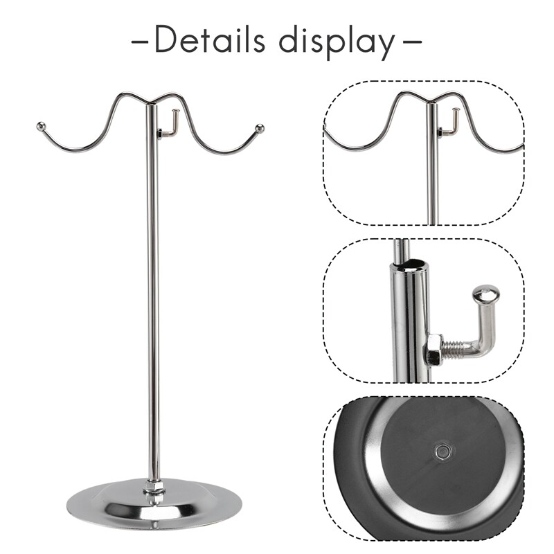 2X(Metal Handbag Rack Women Bag Display Stand Hook Adjustable ...