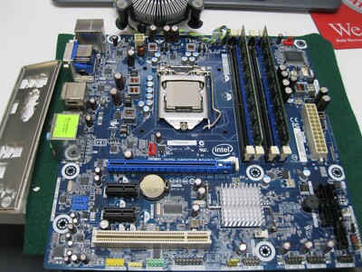 Intel DH57DD Motherboard LGA 1156 H57 mATX w/ i5-650/4GB RAM /I/O ...