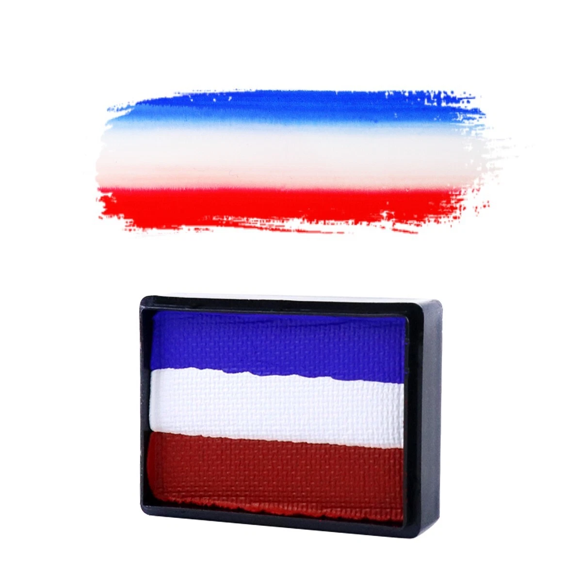 Red White And Blue Face Paint
