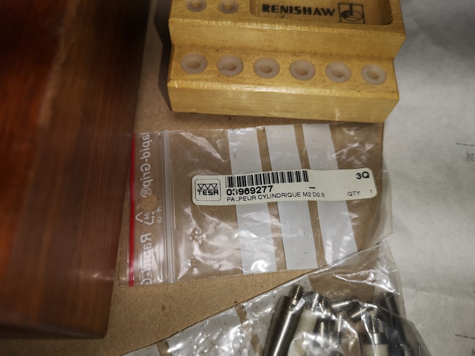 RENISHAW HUGE LOT PROBES CMM STRAIGHT STYLI AND EXTENSIONS LOT Touch ...