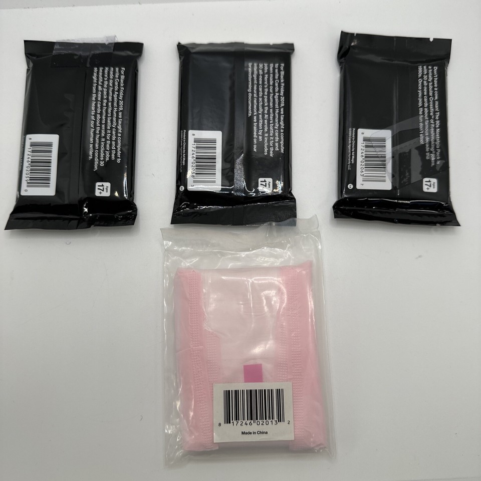 Cards Against Humanity 90s NOSTALGIA, AI Pack, & Human Pack & Period ...