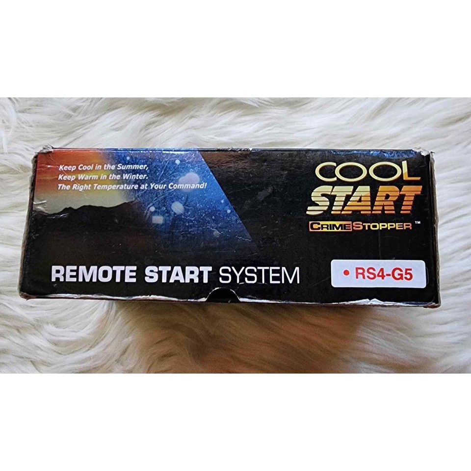Cool Start Crimestopper - RS-G5 Remote Start System | eBay