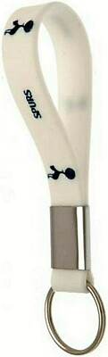 TOTTENHAM HOTSPUR FC SILICONE CAR KEYCHAIN KEYRING KEY RING SPURS GIFT ...