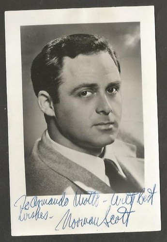 Real Photo Norman Scott USA Opera Bass Original Signed | eBay